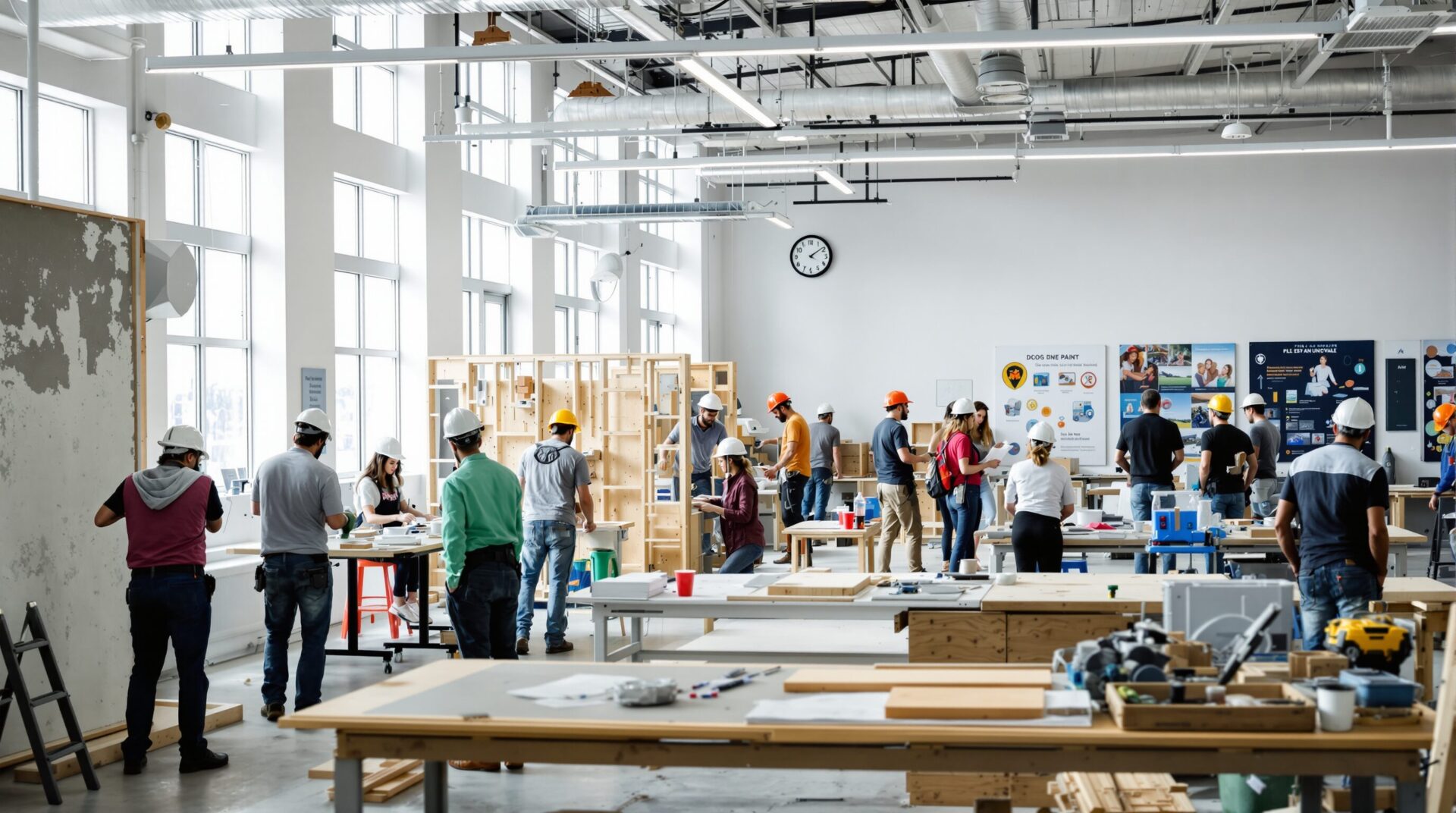 La Taloche : formation innovante aux métiers du bâtiment en France